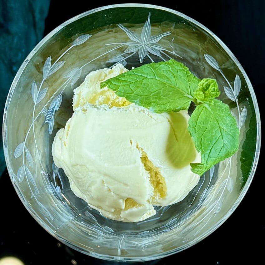 Blue Cheese ice Cream - Cook Savor Celebrate