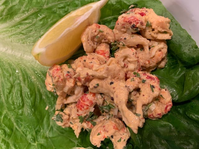 Succulent Crawfish Tail Salad - Cook Savor Celebrate