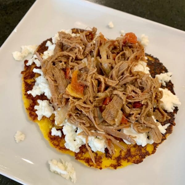 Cachapas - Venezuelan Sweet Corn Pancakes - Cook Savor Celebrate